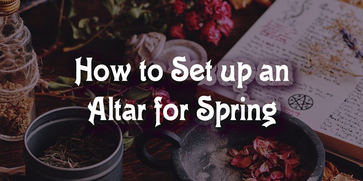 How to Set up an Altar for Spring - Spirit Nest