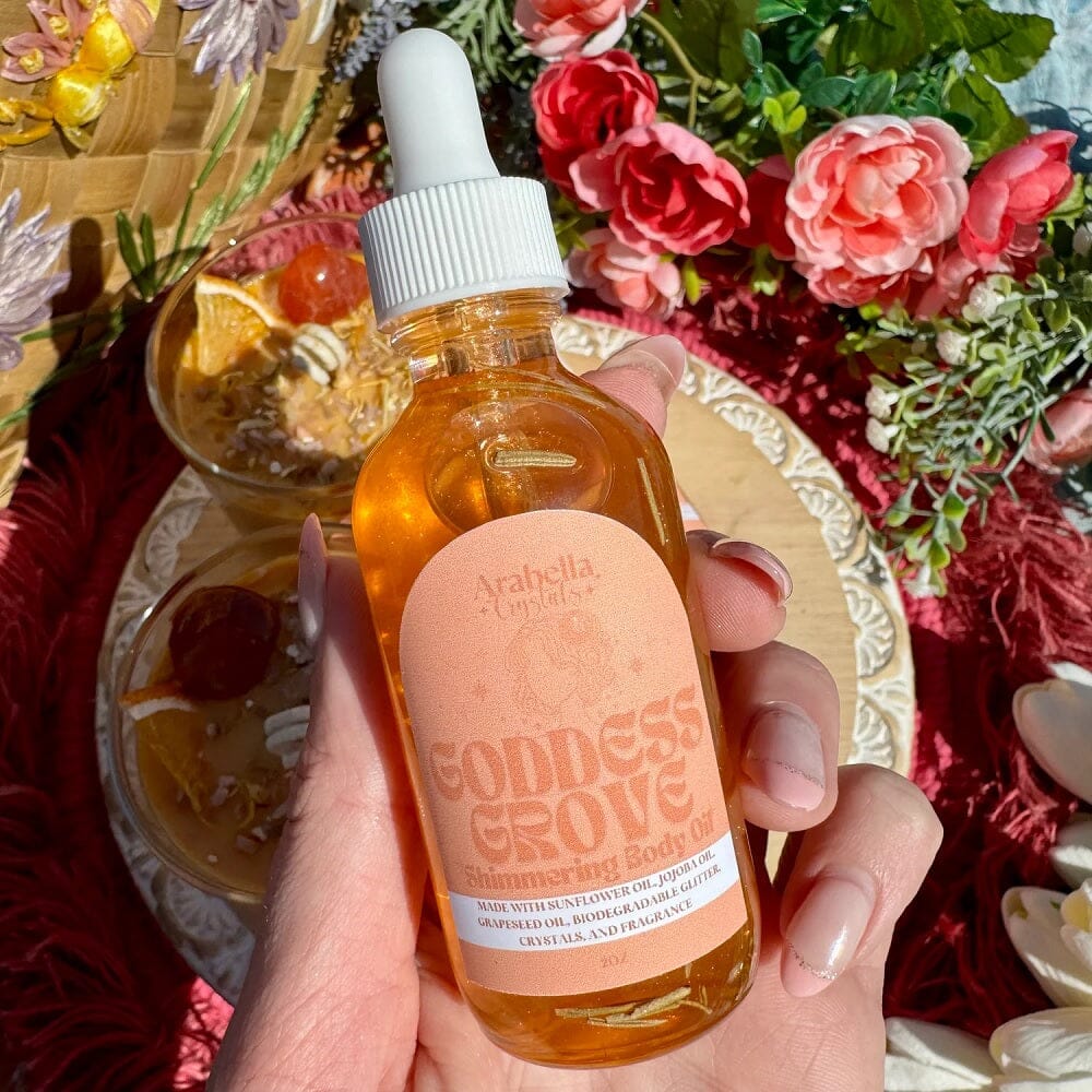 Goddess Grove Shimmer Body Oil – Spirit Nest
